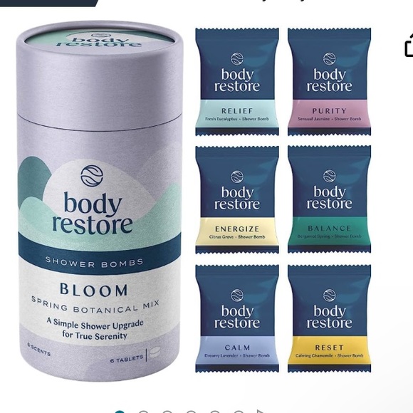 Body Restore | Bath & Body | Body Restore Bloom Shower Bombs 6 Tablets ...